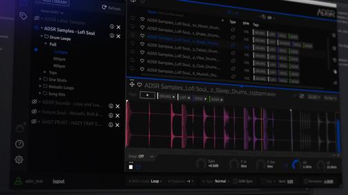ADSR Sample Manager: инструмент для управления библиотекой сэмплов на ...