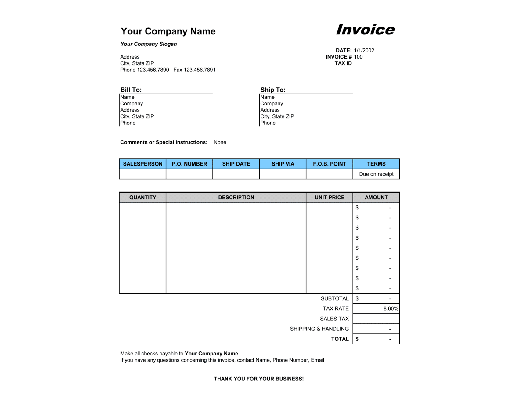 Company Invoice Apostille Service