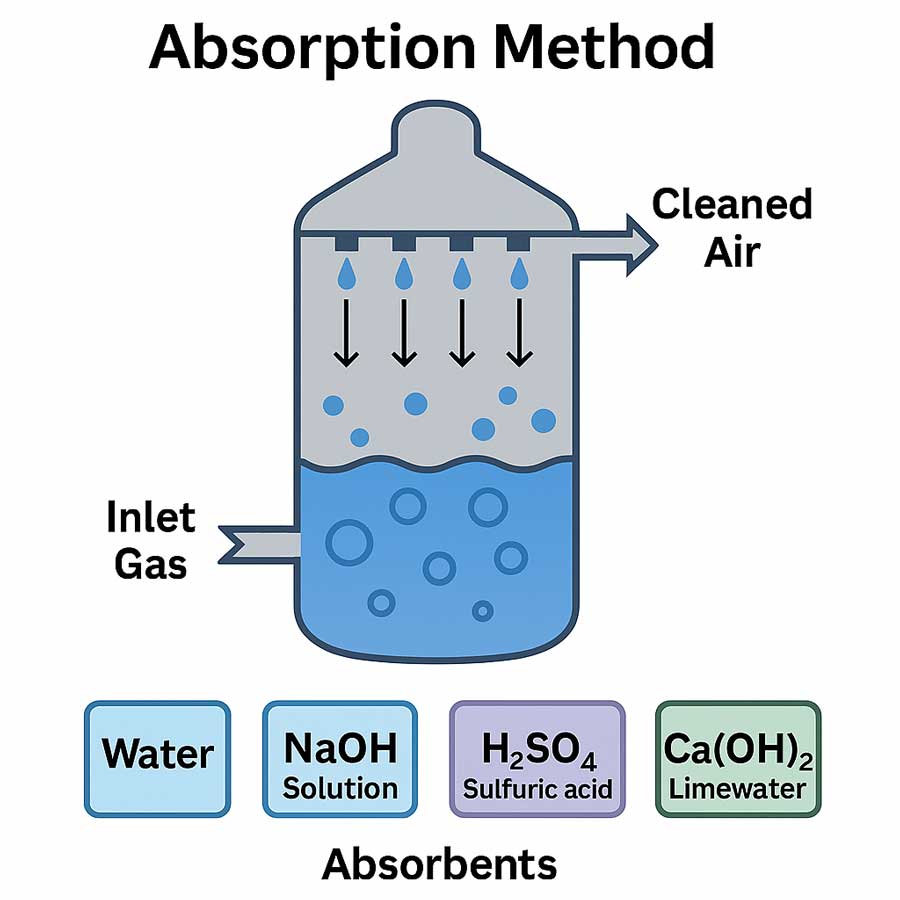 Air Pollution Scrubber: Device Types, Efficiency & Selection