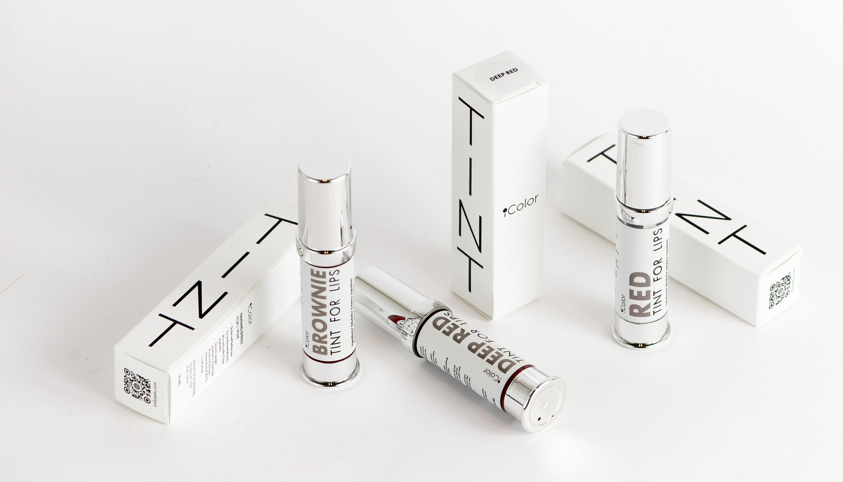 Overview of iColor pigment lines: Basic Line, Tint, Reach Line