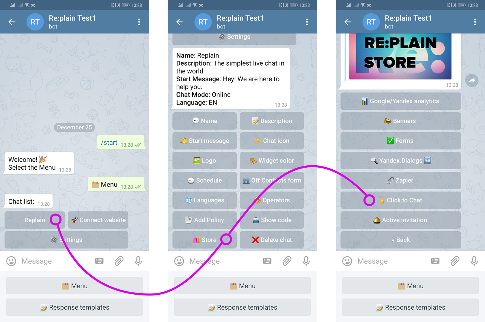 Re:plain — Store — Click to chat