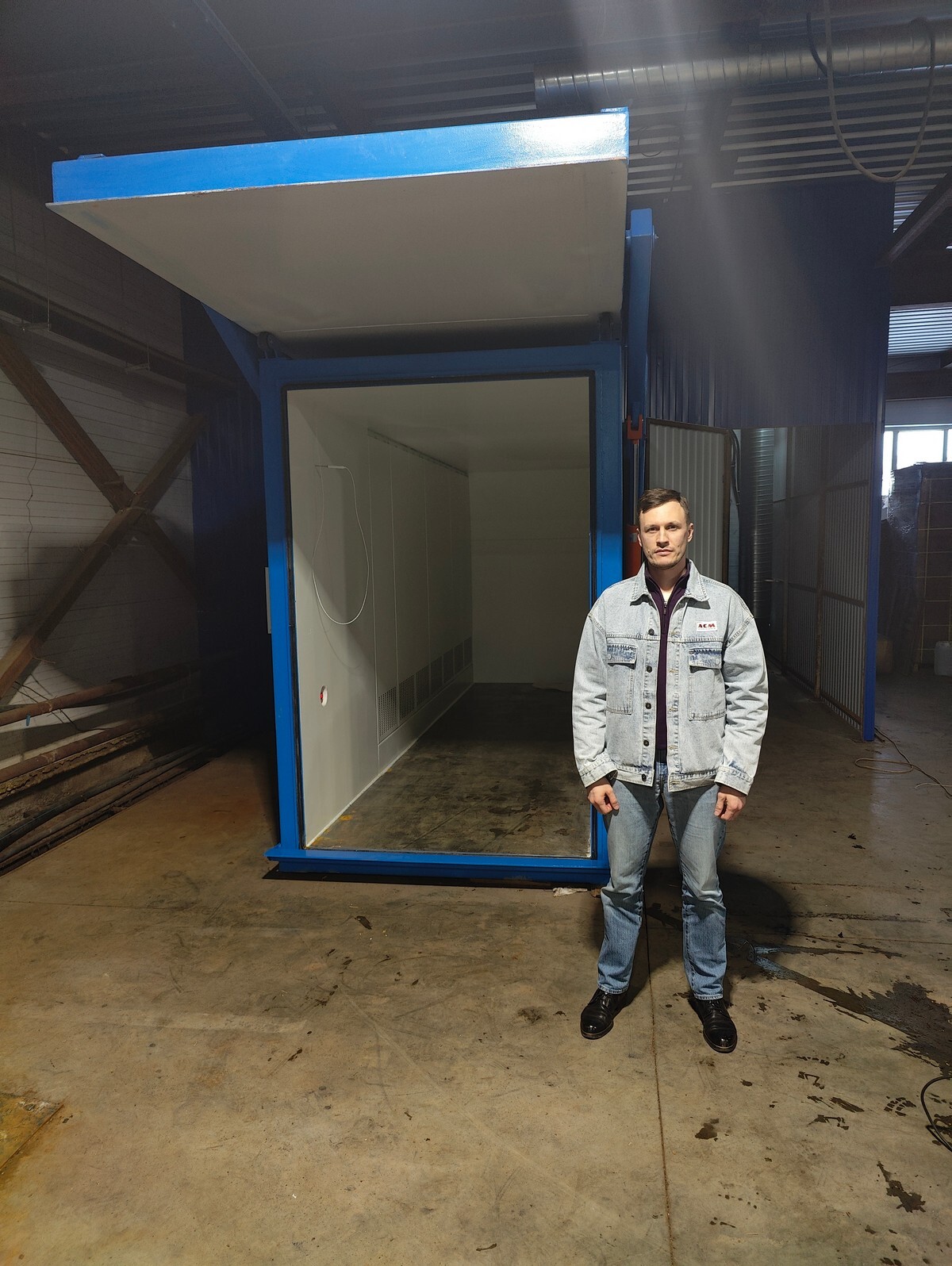 Успешно запустили вакуумный охладитель Coldmax на цветочном комплексе