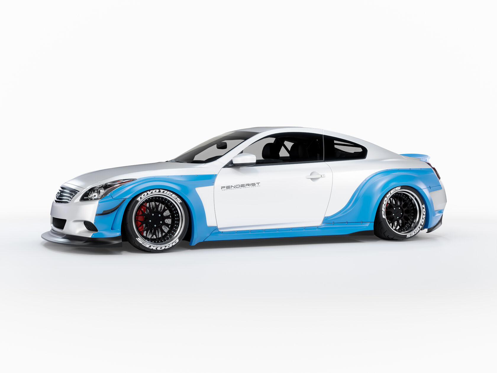 FENDERIST SPEC S Full Set / WIDE BODY KIT INFINITI G37 COUPE / NISSAN ...