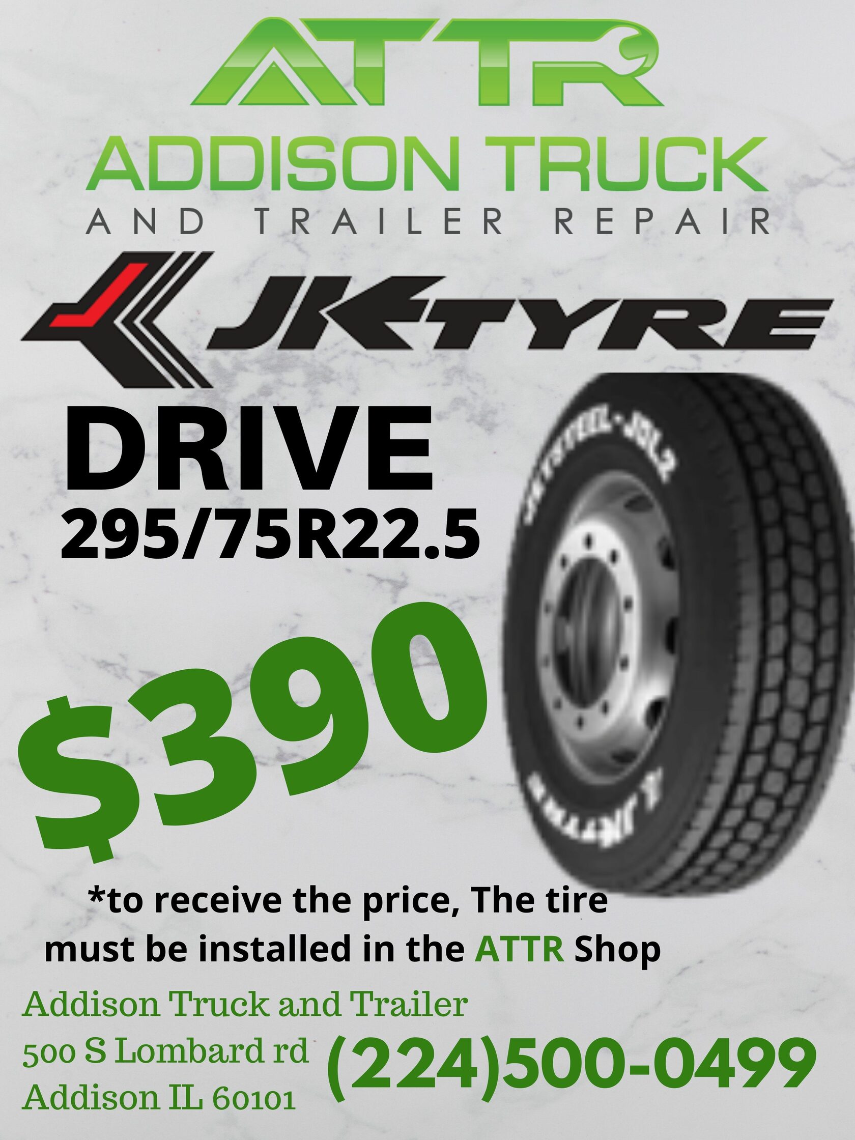 ATTR – Addison Truck And Trailer Repair - ADDISON, IL