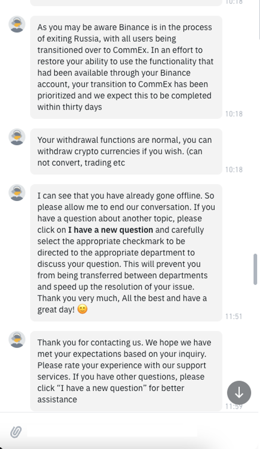 The exchange blocked me: what did I do and what should I do?