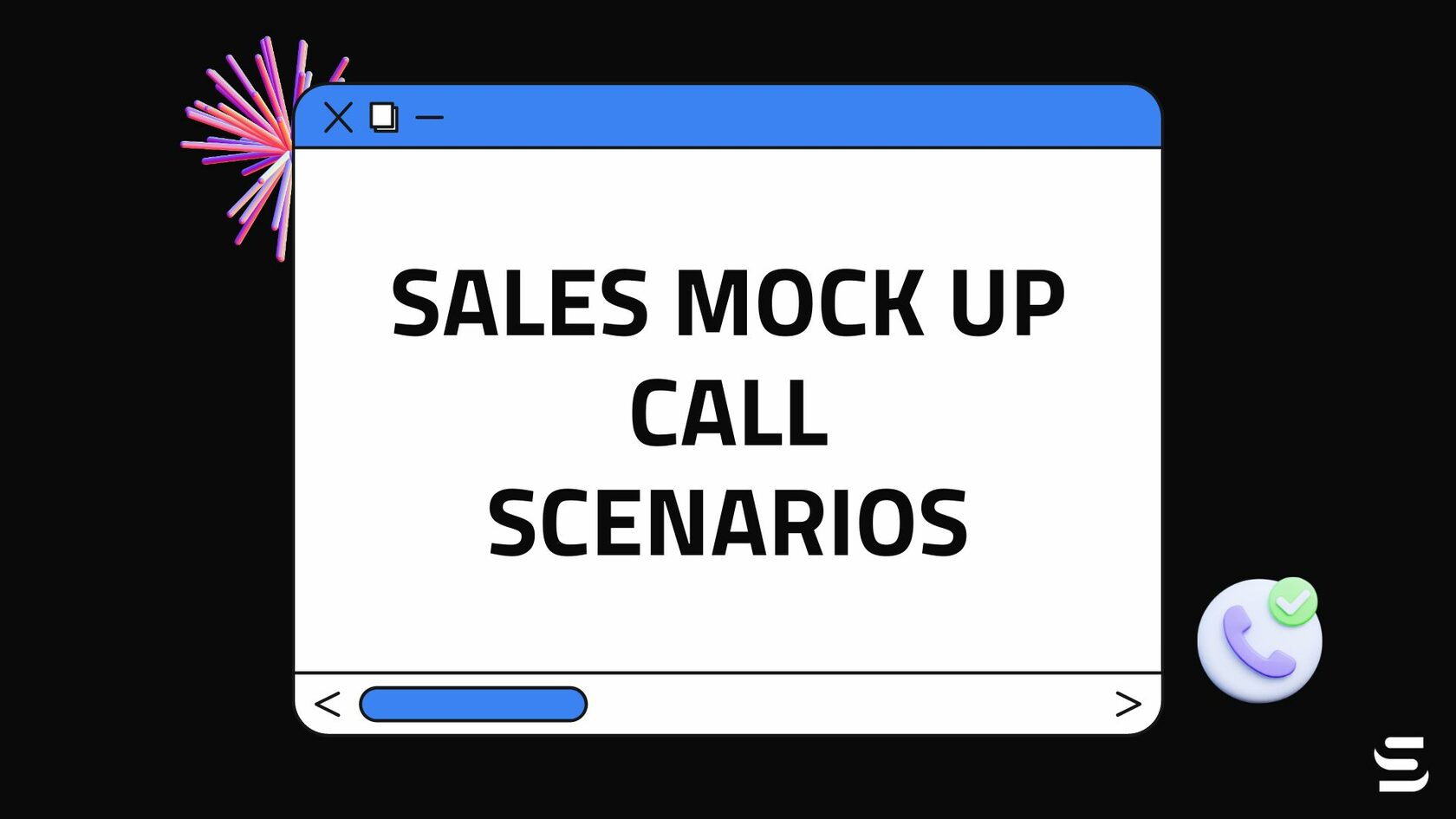 Sales Mock Up Call Scenarios