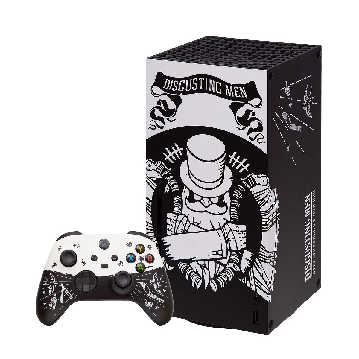Кастомная консоль Xbox SERIES X 1TB Disgusting men купить по выгодной цене