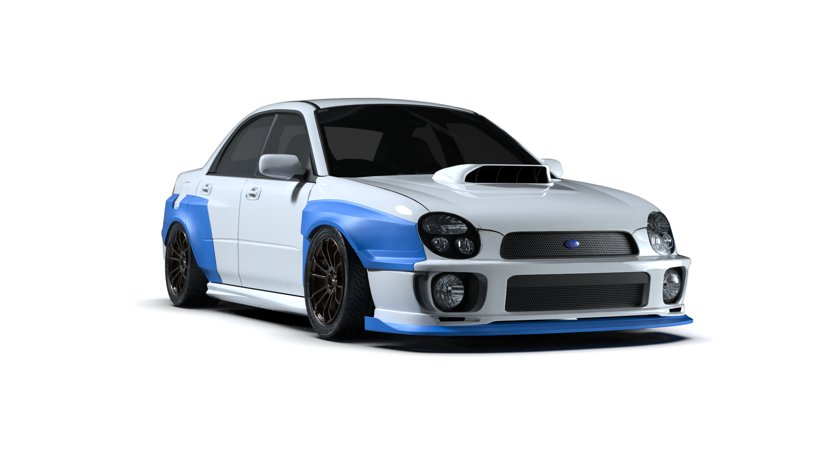 Fender Flares Set / Wide Body Kit SUBARU IMPREZA WRX (GDA) / WRX STI (GDB)