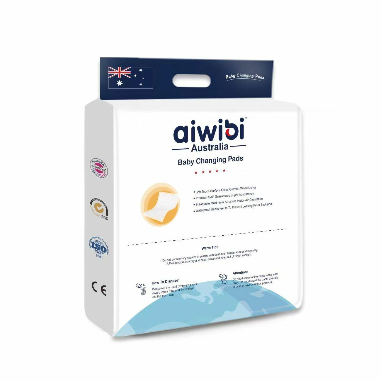 Качественные детские подгузники Aiwibi