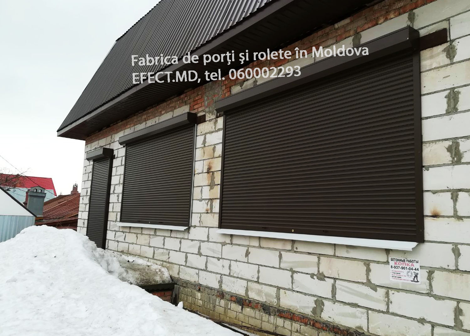 Rolete de protecție pentru geamuri și uși, poze lucrărilor efectuate ...