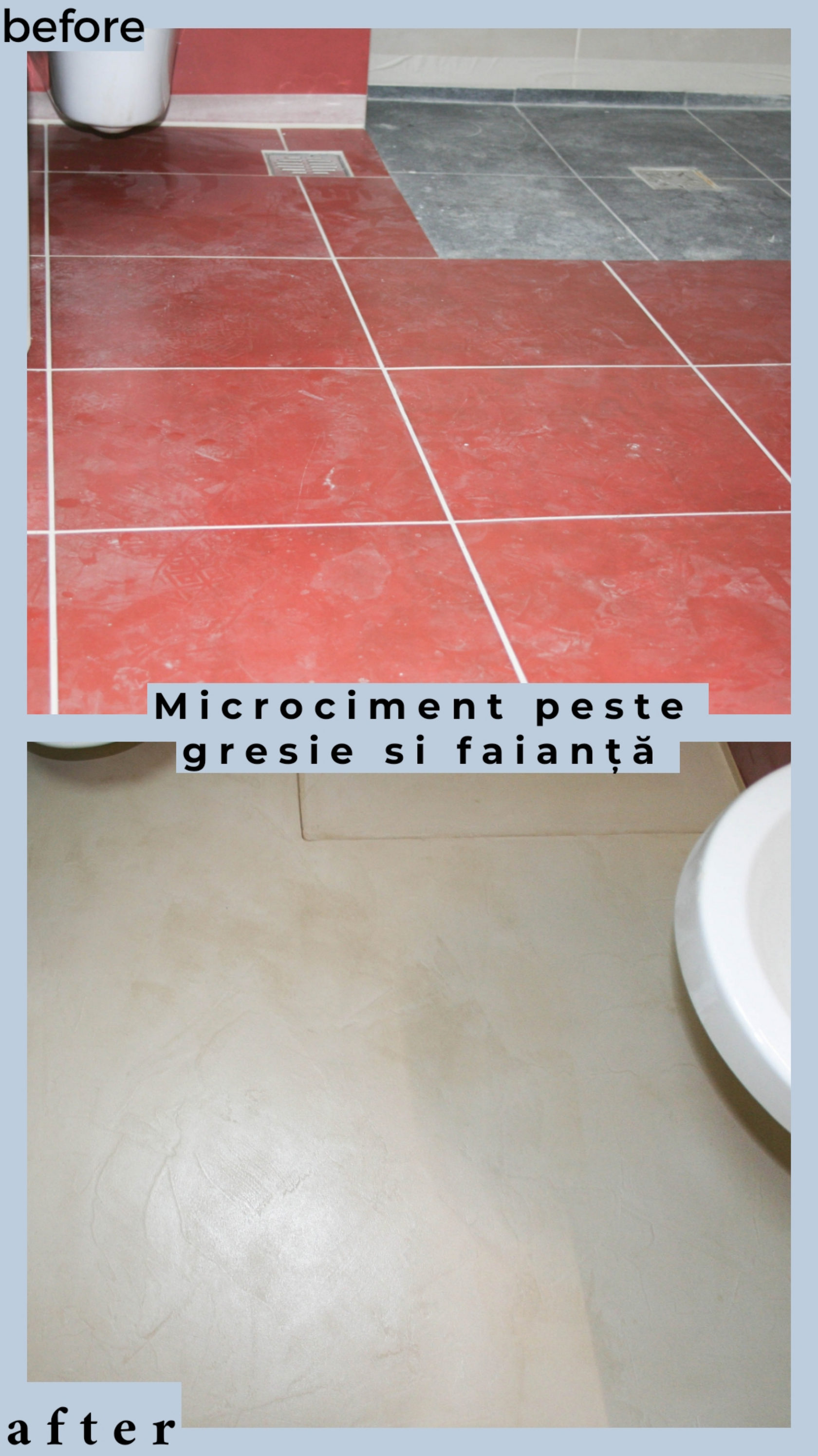 Microciment - pereti si pardoseli decorative beton aparent