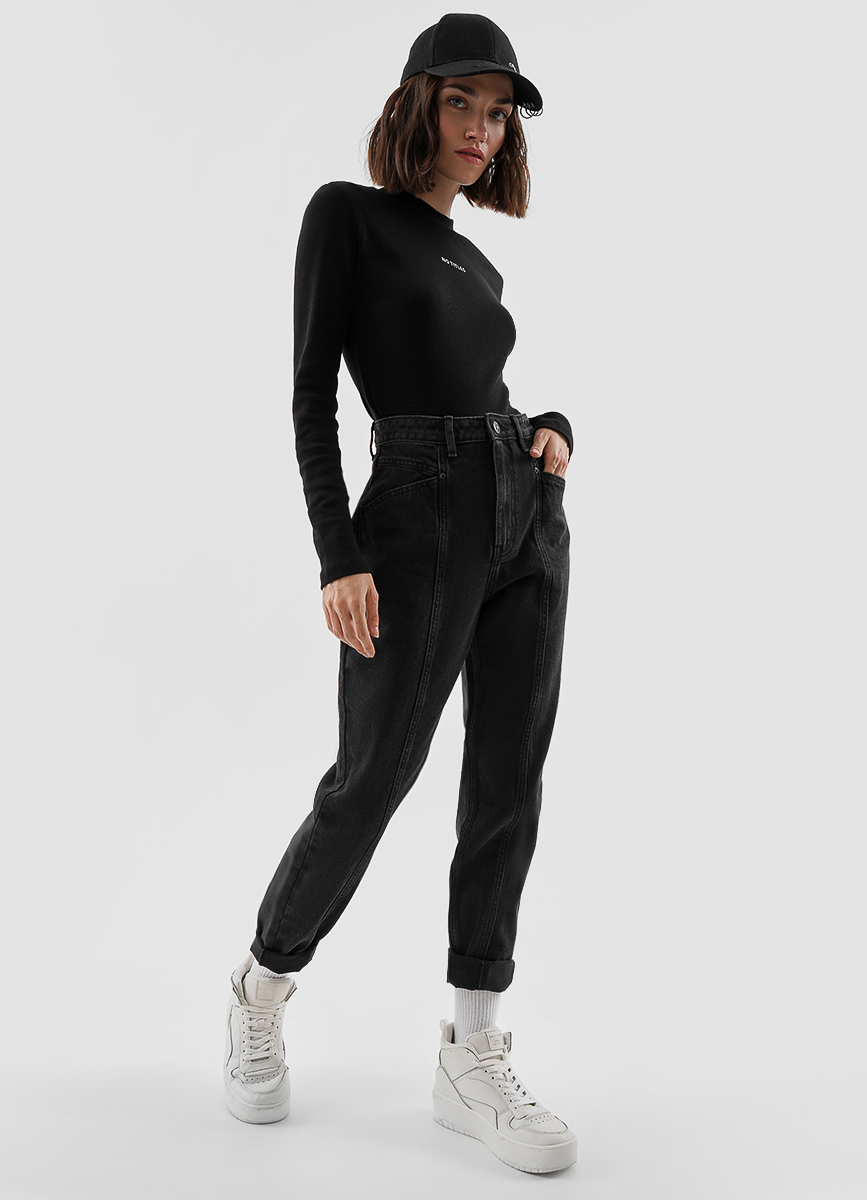 TotalBlack Denim | O'STIN STYLE