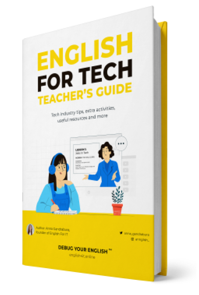 Online English and communication courses for tech and digital