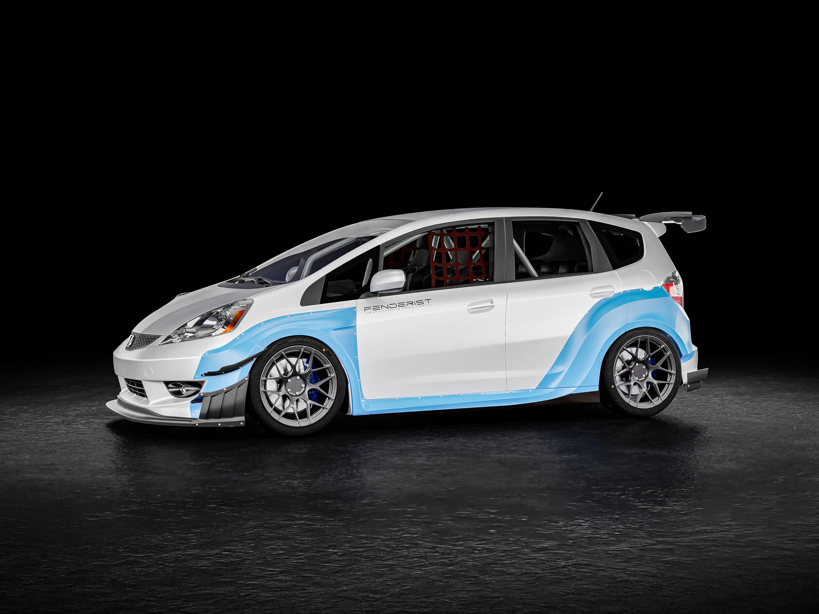 FENDERIST SPEC S Fender Flares Set / WIDE BODY KIT HONDA FIT / JAZZ ...