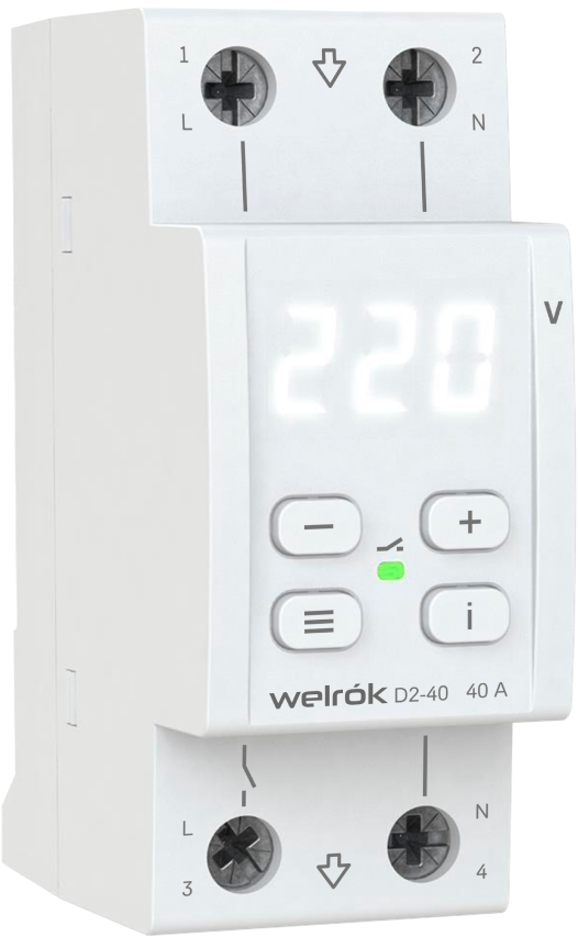 Реле напряжения Welrok (Вэлрок)