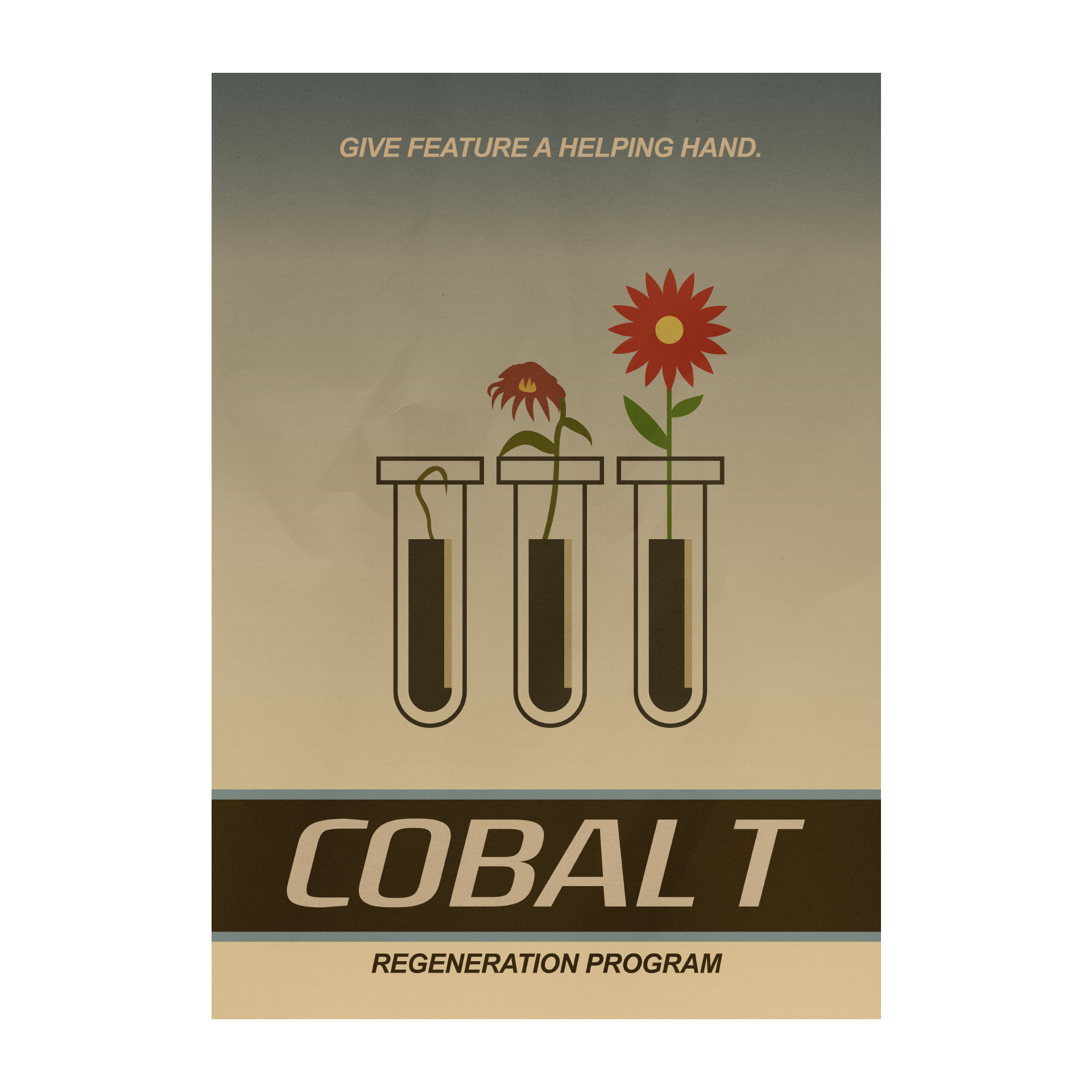 Постер Regeneration Program | Rusty Cloth