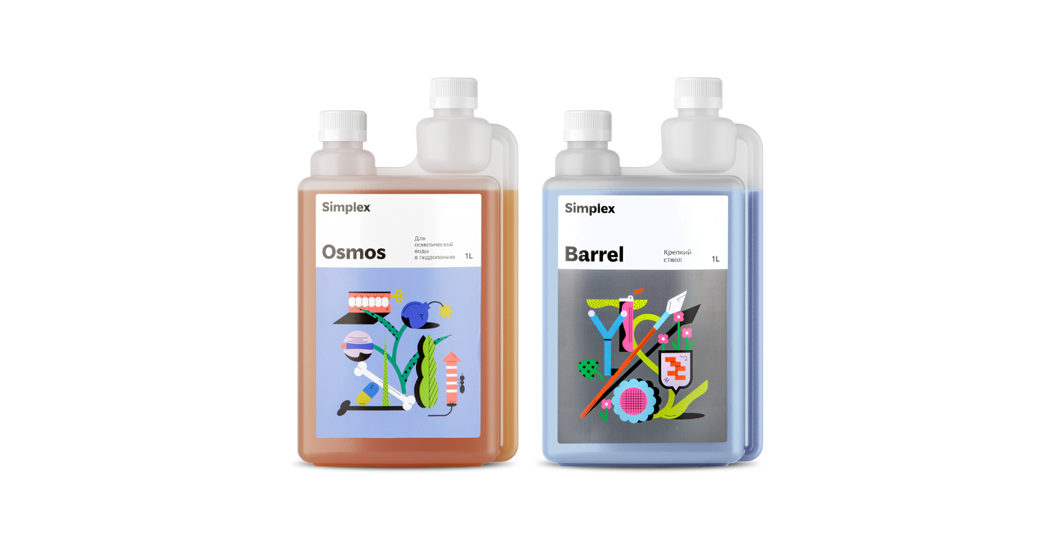 Добавки Simplex — Solid, Osmos, Barrel, Taste