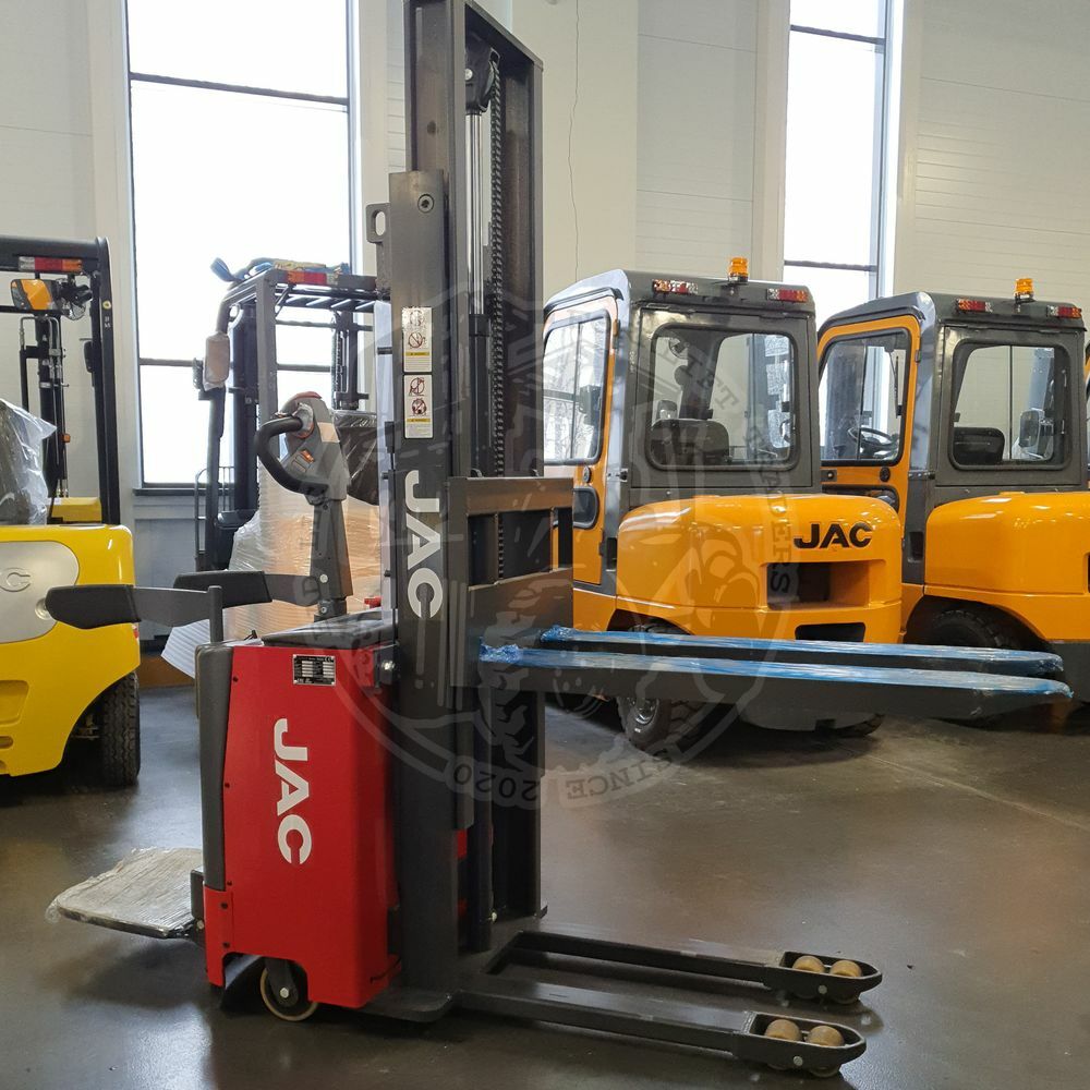 Купить электроштабелер JAC CDD12-16-2 PRO MAX. Двухсекционная мачта