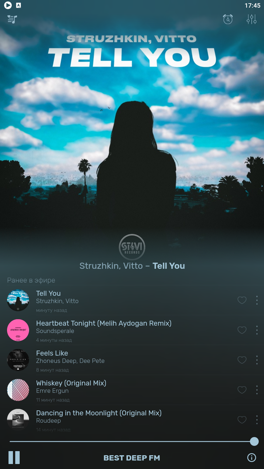 Радио BEST DEEP FM - Дип Хаус Радио