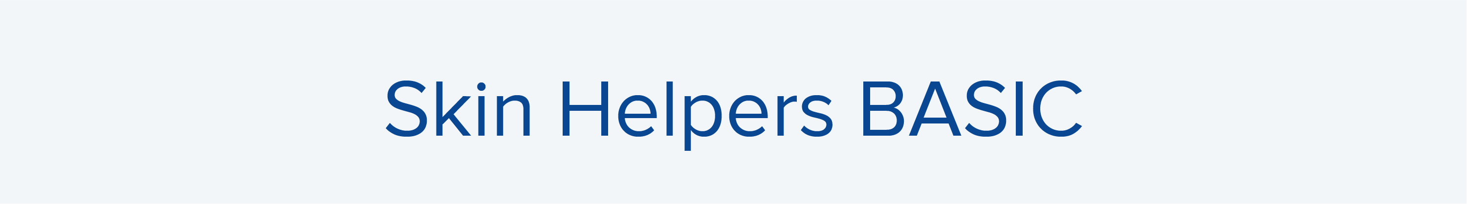 Весь ассортимент - косметика Skin Helpers