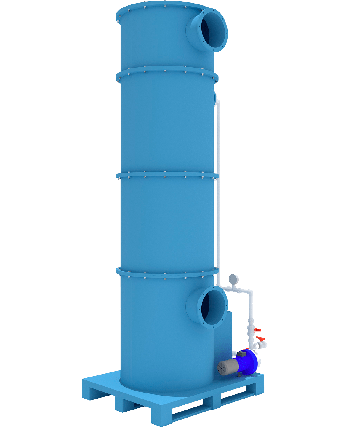 TORNADO RP: Fixed Packed Bed Scrubber | USA-Made