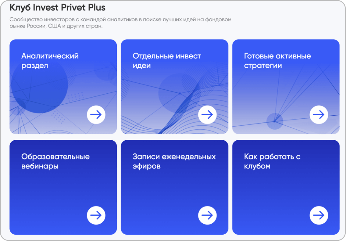 Клуб Invest Privet Plus