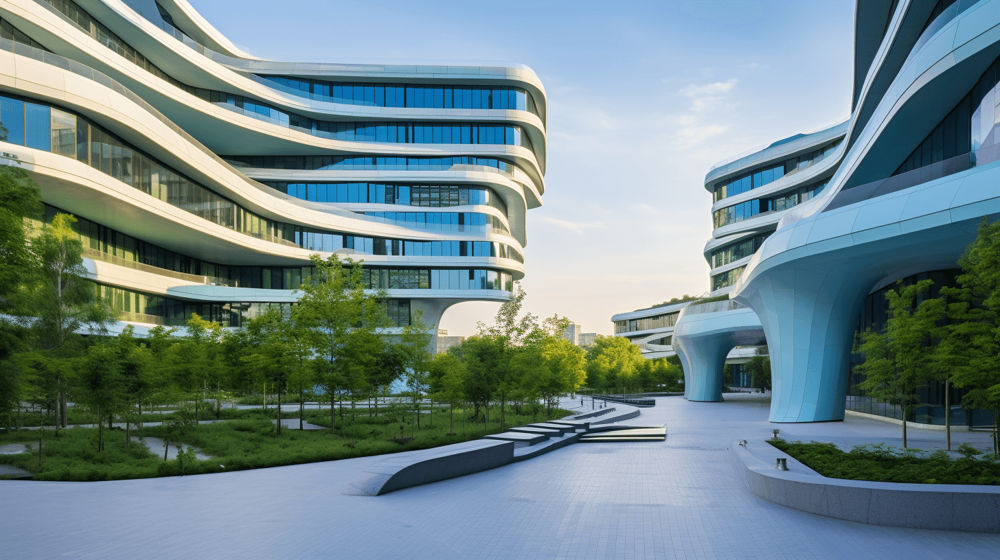 Технопарк Shanghai Pudong Software Park в Шанхае, Китай / InChina.Tours
