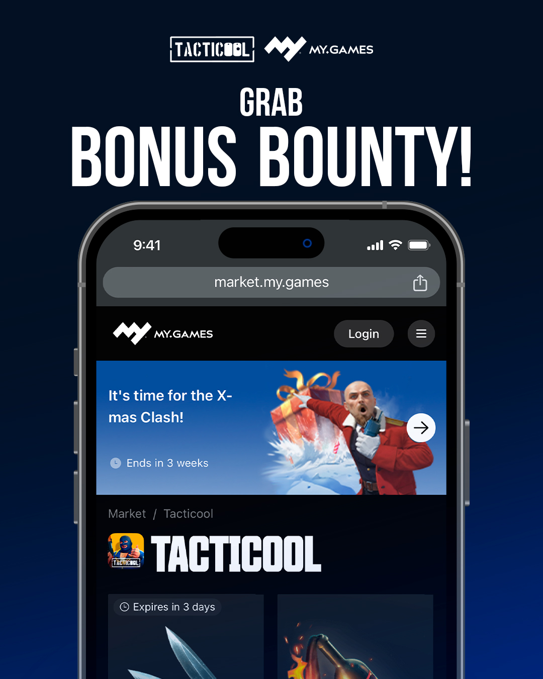 EXTRA REWARDS IN X-MAS CLASH