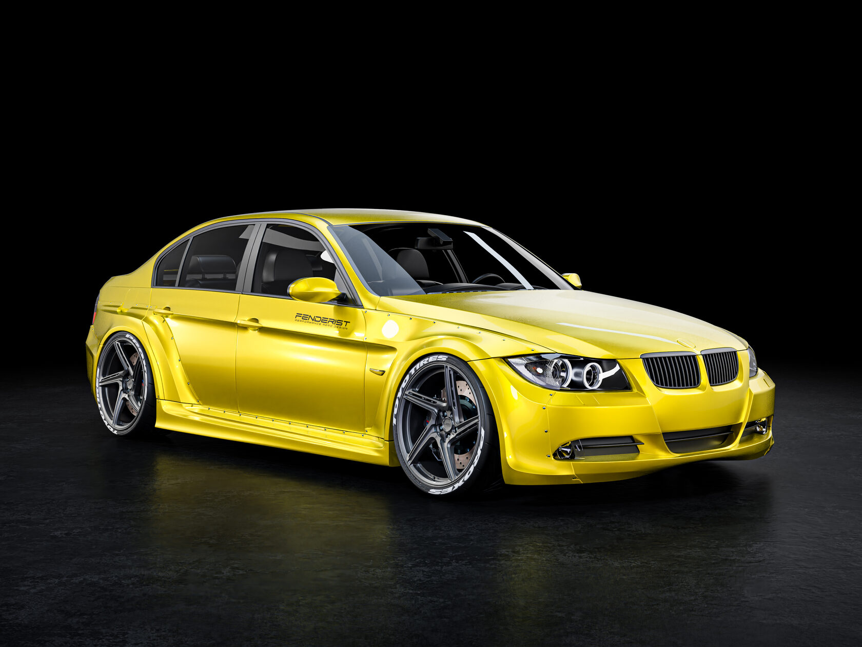 FENDERIST SPEC S fender flares set / widebody kit BMW E90 2006-2010