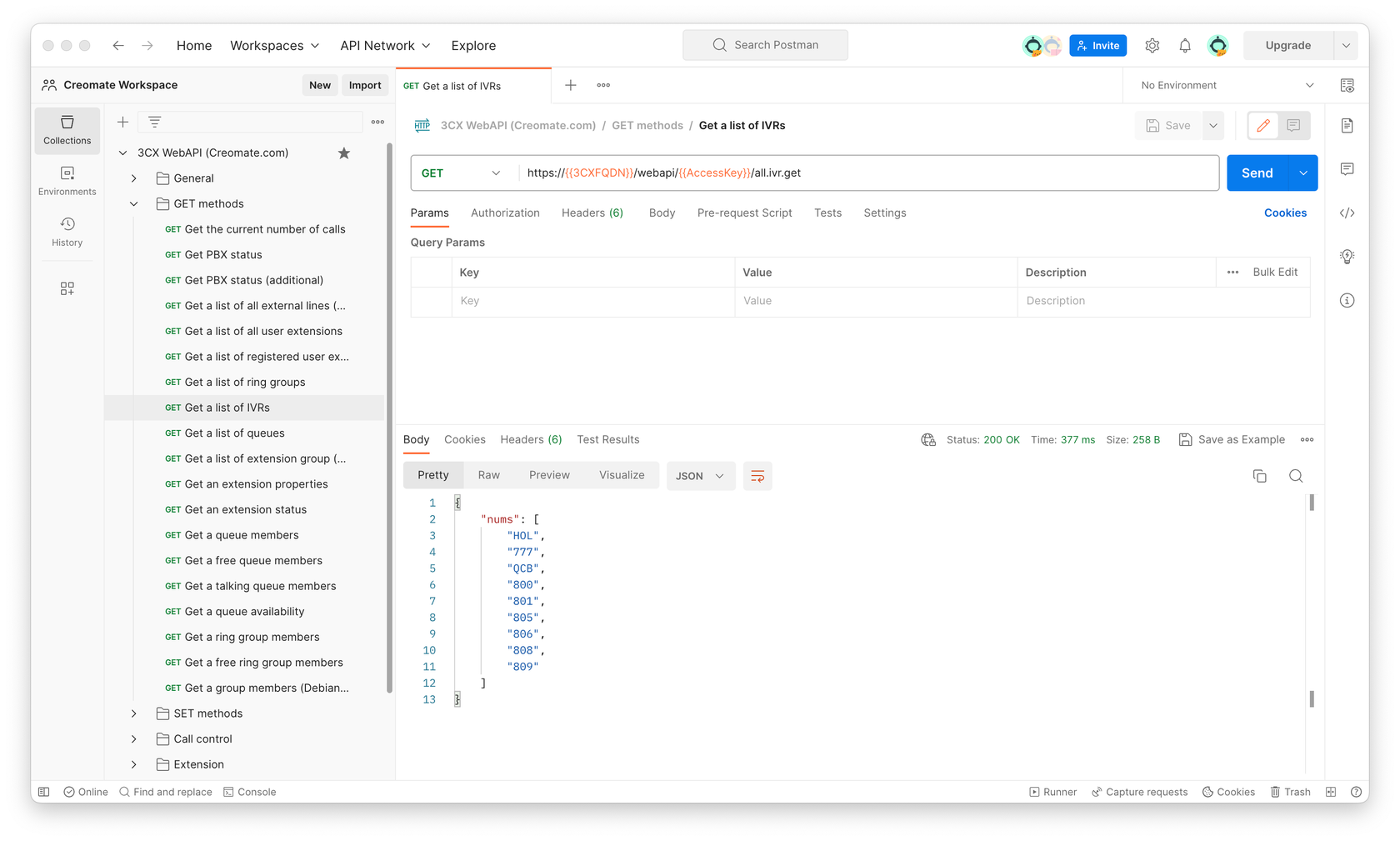 3CX API for CRM/ERP integration