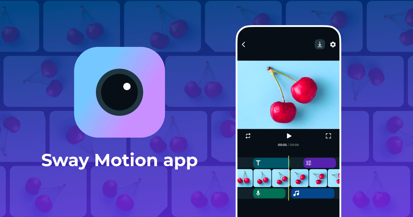 Sway Motion - stop motion video maker editor