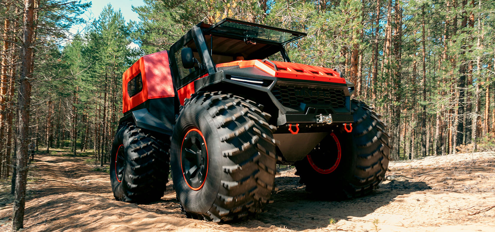 Tinger TF4 for Sale. Buy Tinger TF4 all-terrain vehicle 4x4 on low ...