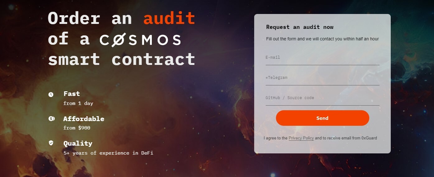 Cosmos Audits - Get Cosmos Security & Smart Contracts Audit