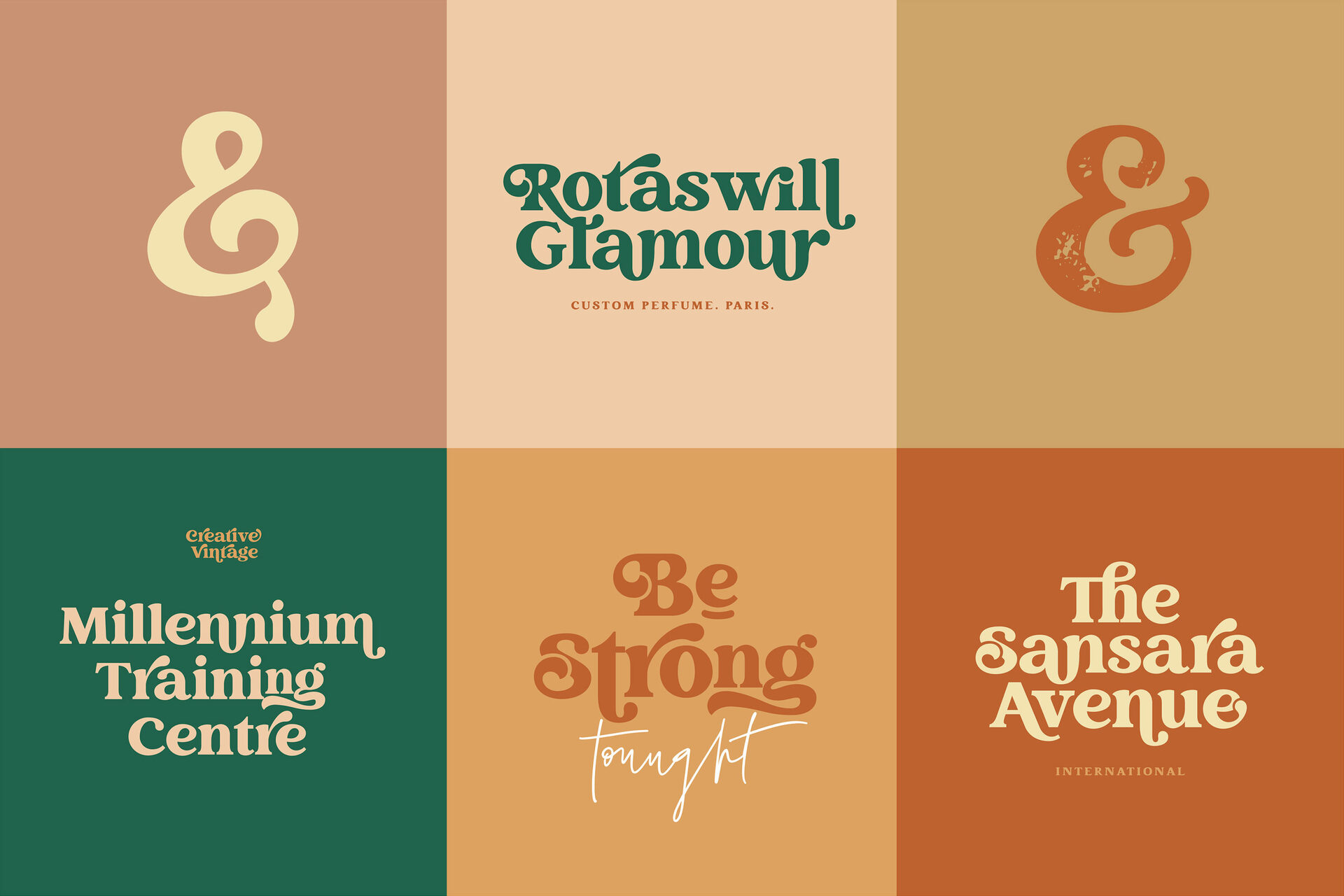 Creative Vintage | Serif Fonts