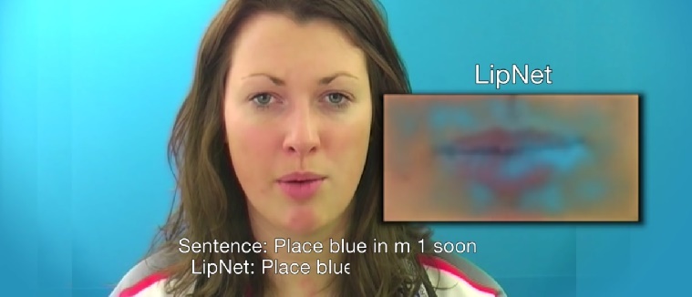 Чтение по губам. Cortana, новости от LipNet