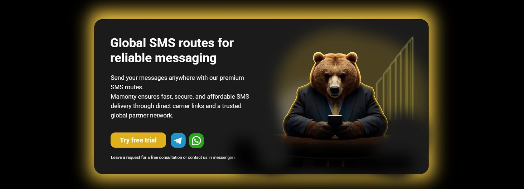 Worldwide SMS routes with 98% delivery rate| Mamonty