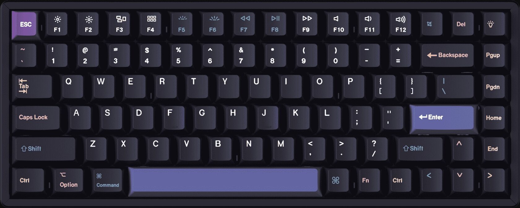 Keychron Dye-Sub PBT Cherry Full Set клавиши, Dye-Sub кейкапы для ...