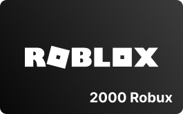 Купить подарочную карту Roblox на 2000 Robux