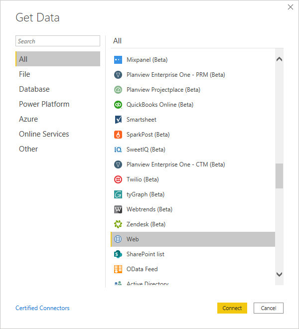 REST API data in PowerBI