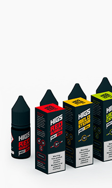 Higs - E-liquids and disposable e-cigarettes