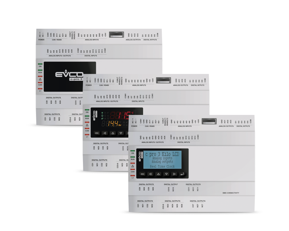 Программируемые логические контроллеры EVCO C-Pro3