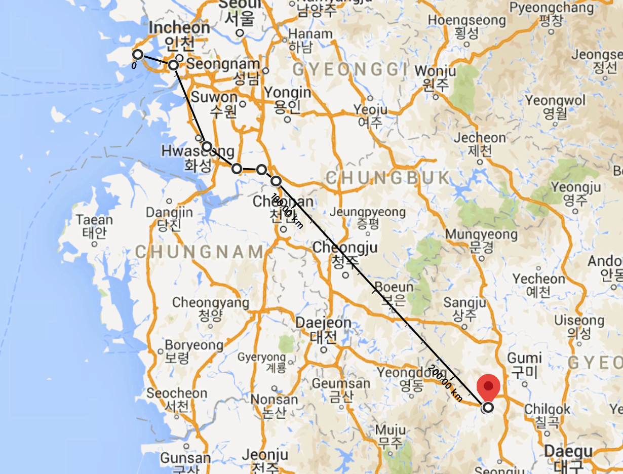 Offer page - South Korea, Gimcheon