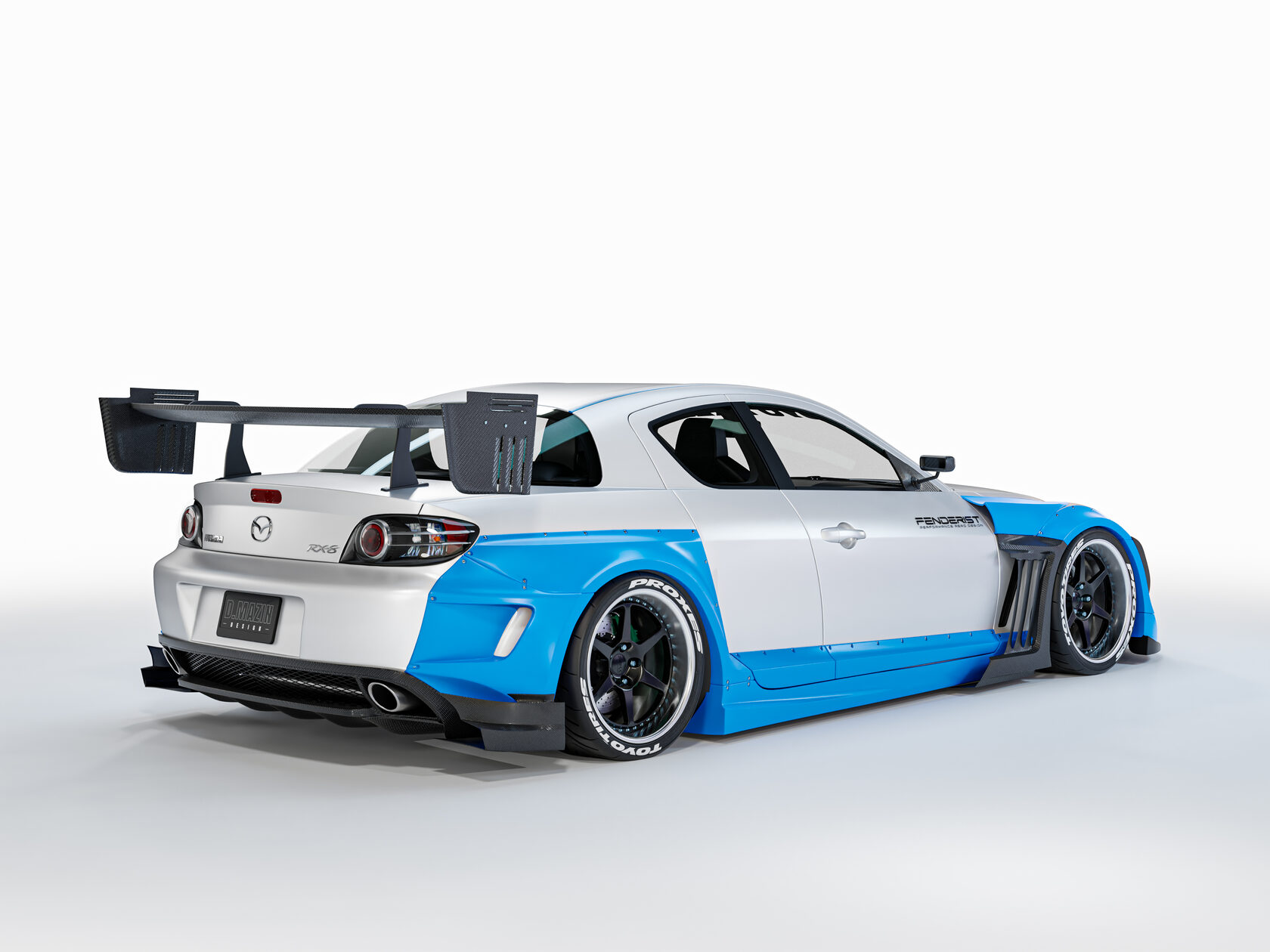 FENDERIST SPEC R Full kit / WIDE BODY KIT Mazda RX-8 2003-2008