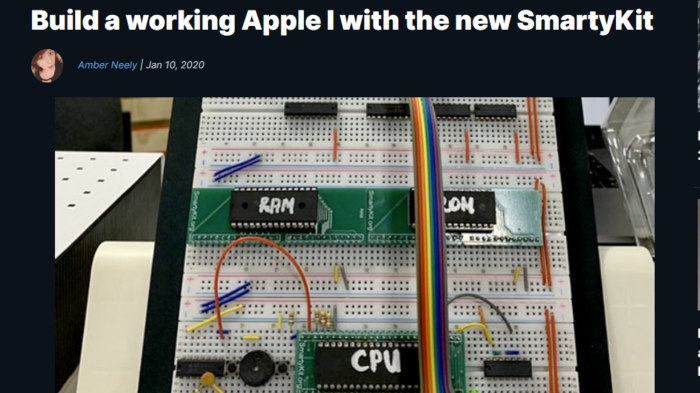 Kit for collecting the first computer at home