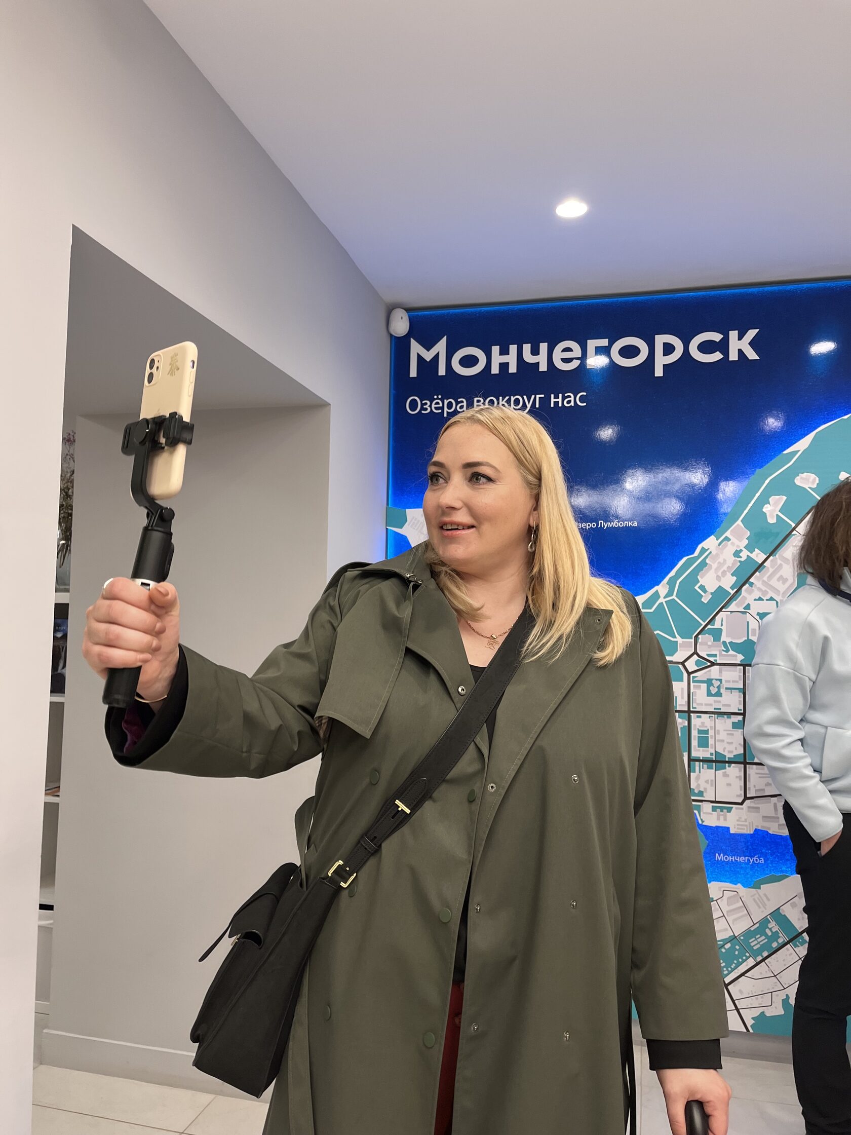 Monchegorsk tourist map