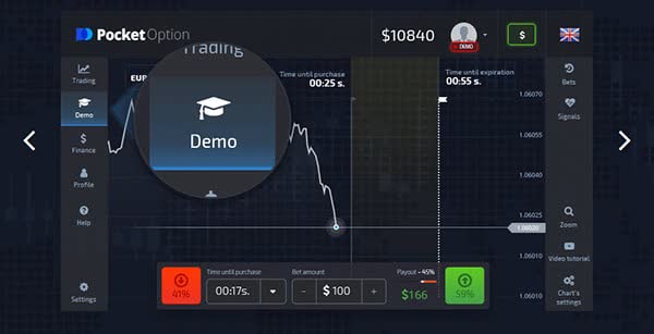 Pocket Option demo account | Pocketoption free demo trading