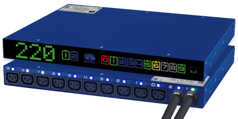 Smart PDU — remote power control with short-circuit protection