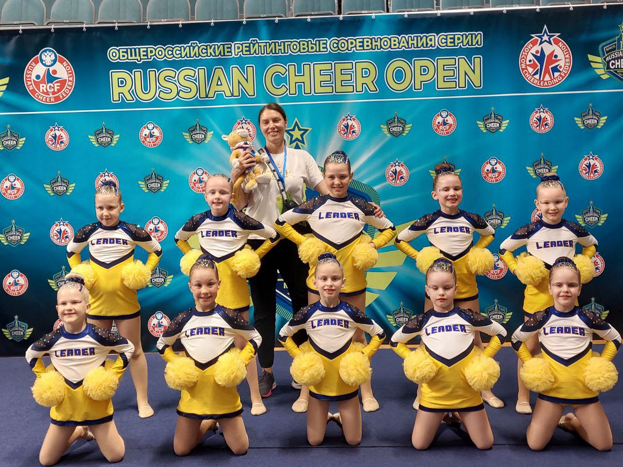 Наши спортсменки — победительницы Russian Cheer Open 2025!