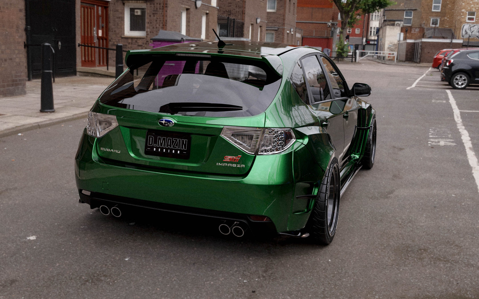 Full Fender Flares Set SUBARU IMPREZA WRX STI GRB/GRF 07-10