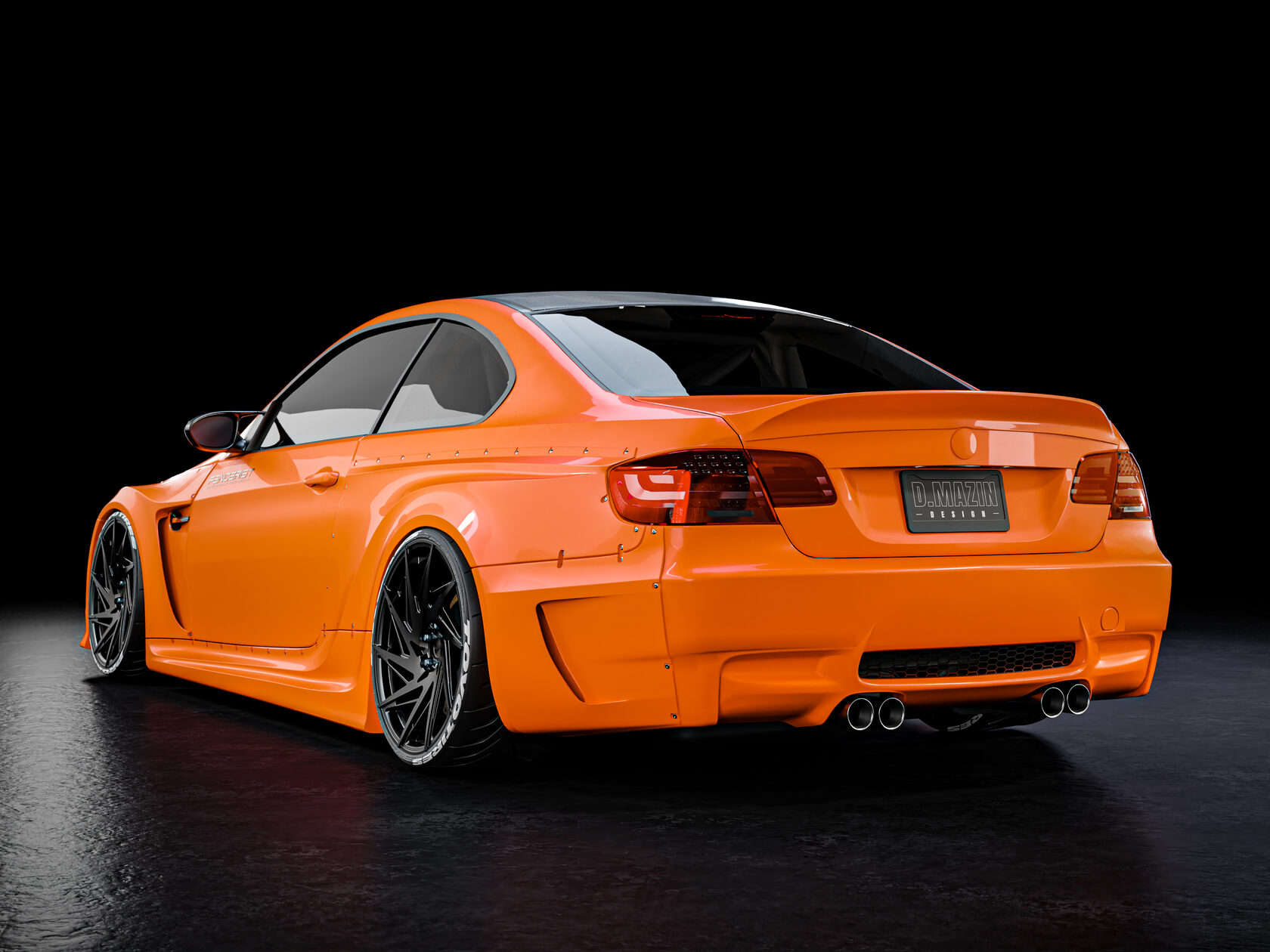 Urban-R fender flares set / WIDE BODY KIT BMW E92 2006-2013